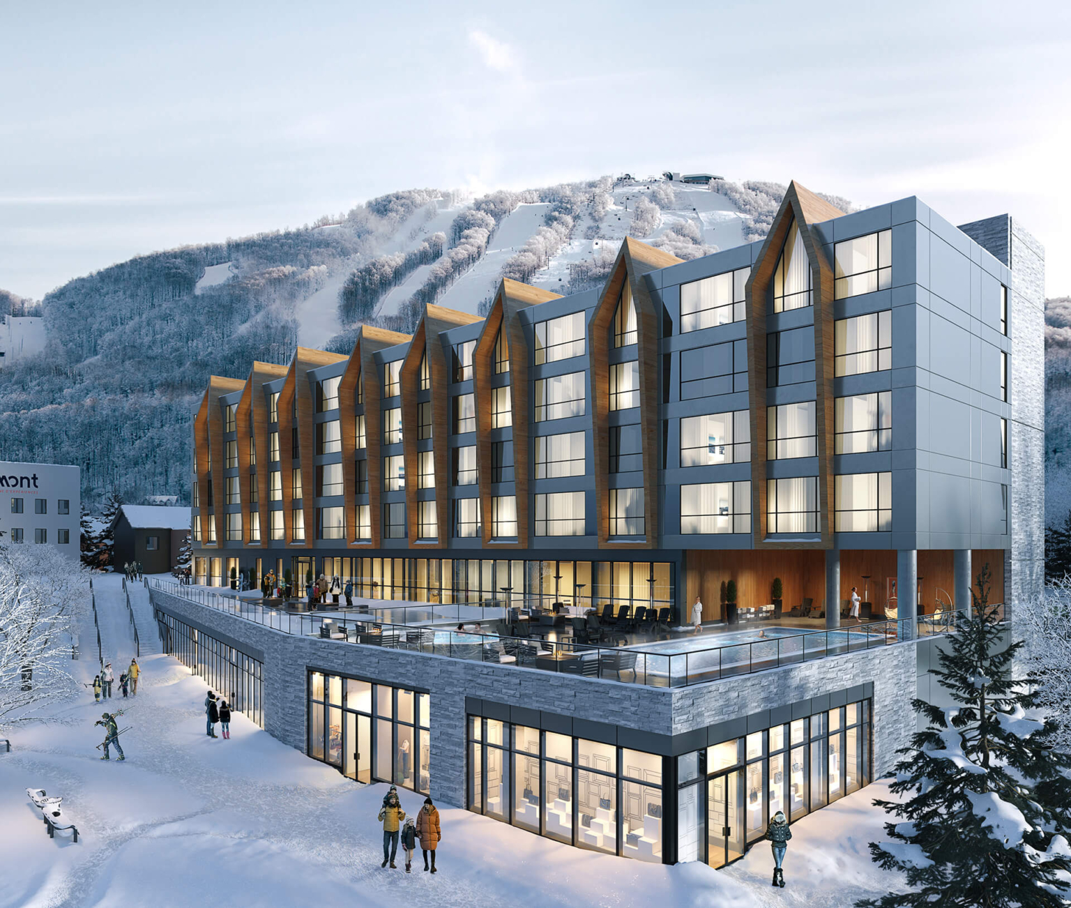 ALPINN, SKI-IN/SKI-OUT CONDO HOTEL IN BROMONT